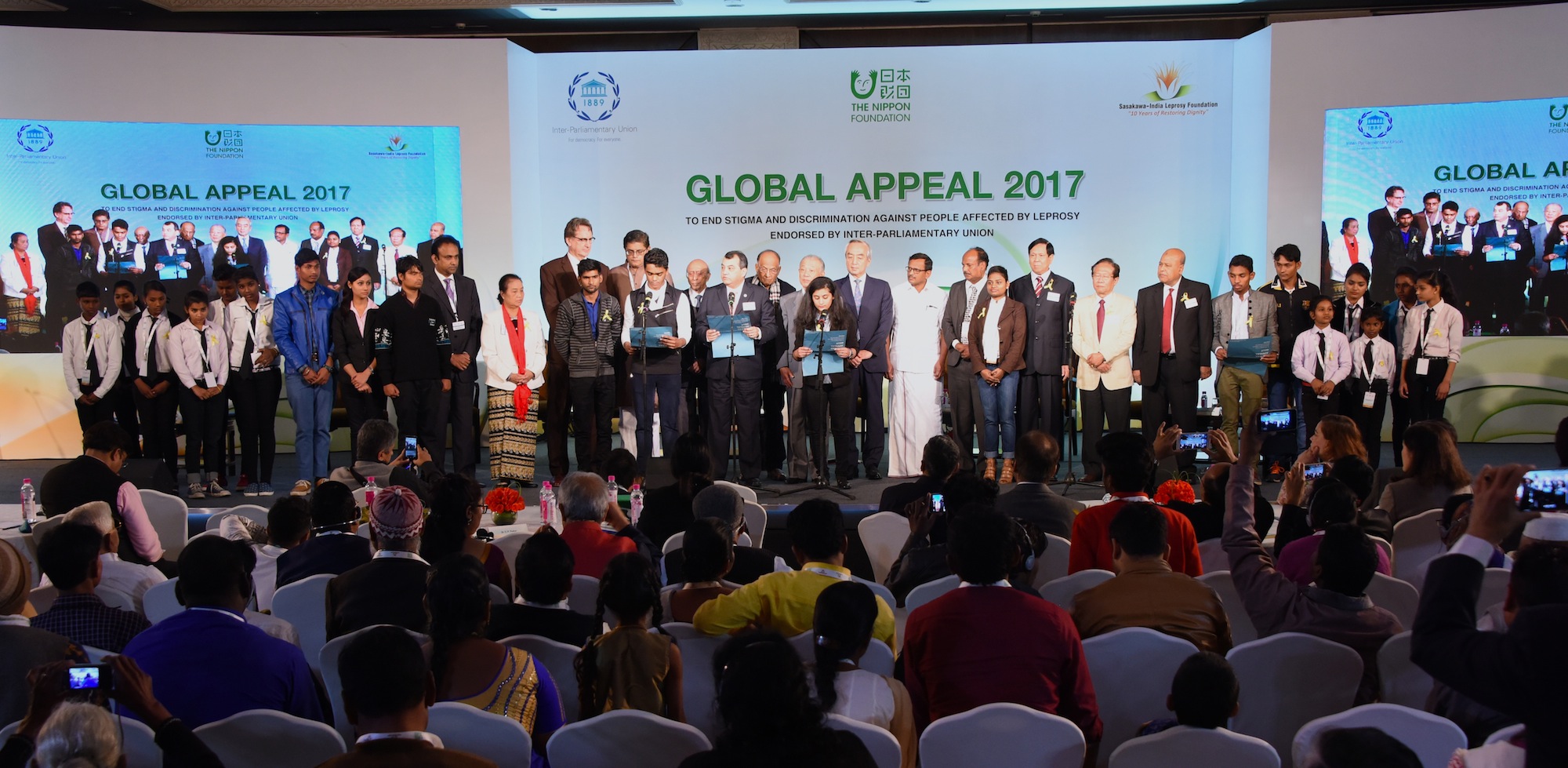 Global Appeal 2017 Launched from New Delhi, India | The Nippon Foundation